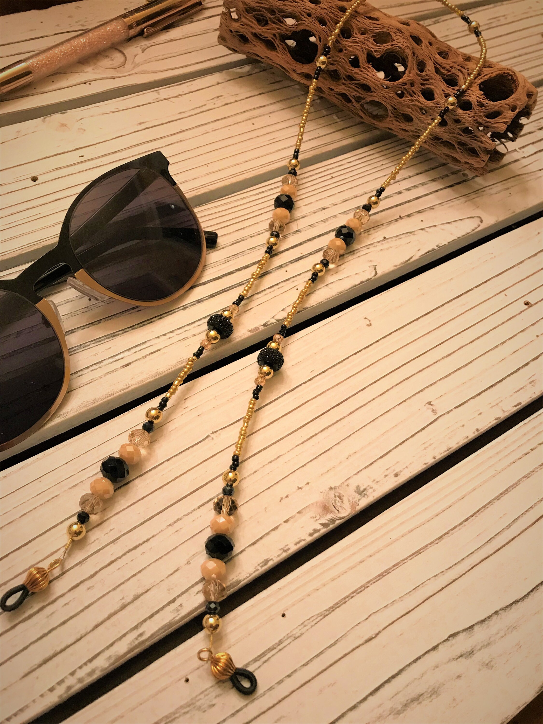 Eyeglass Chain Eyeglass Lanyard Beaded Lanyard Sunglasses | Etsy