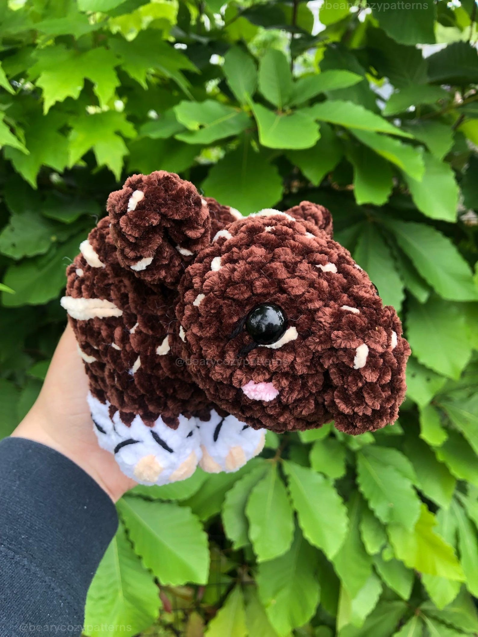 Tate the Tapir Crochet Plushie Pattern - Etsy
