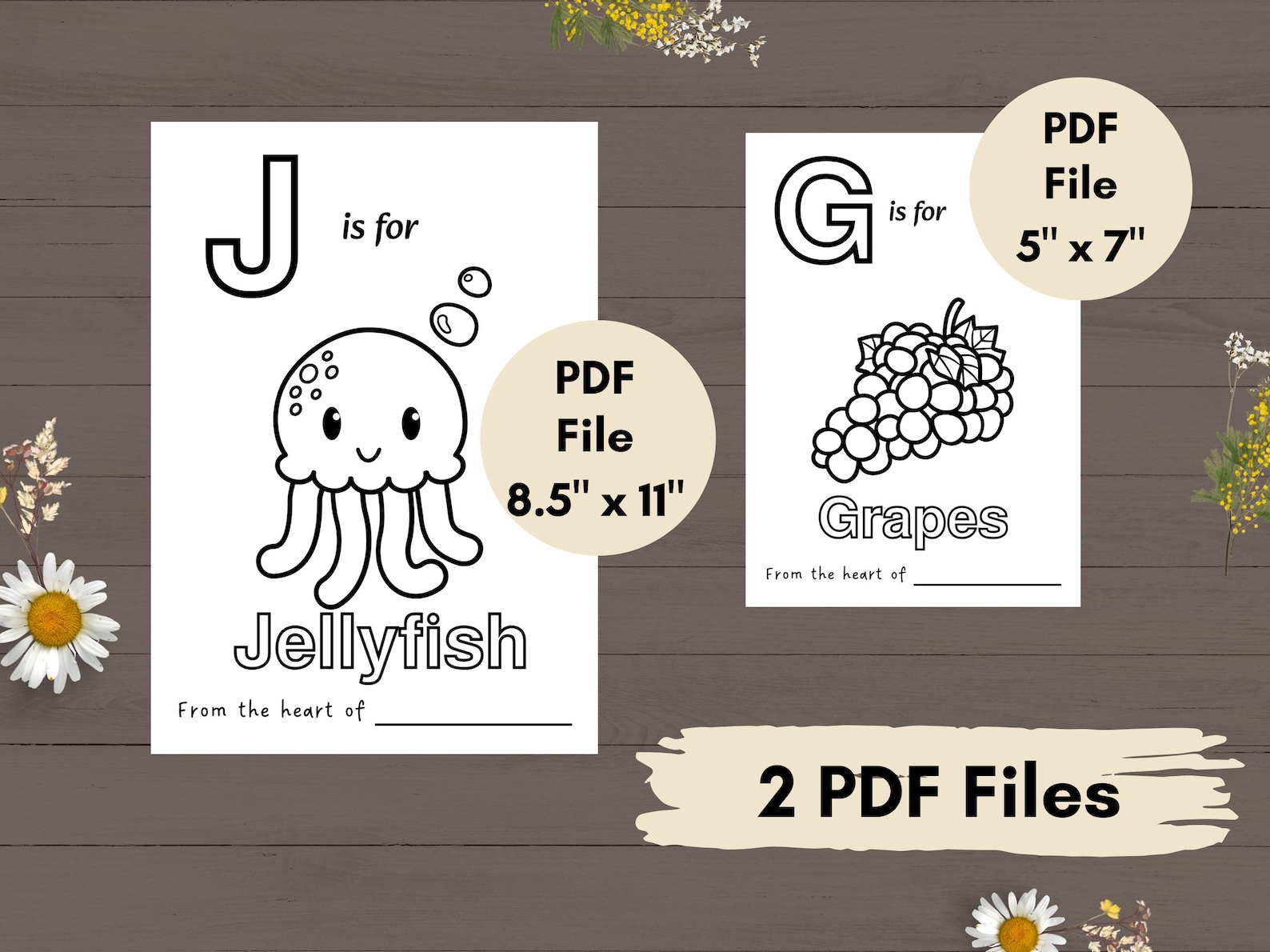 Alphabet Coloring Pages | Animal and Fruit Versions Alphabet Coloring ...