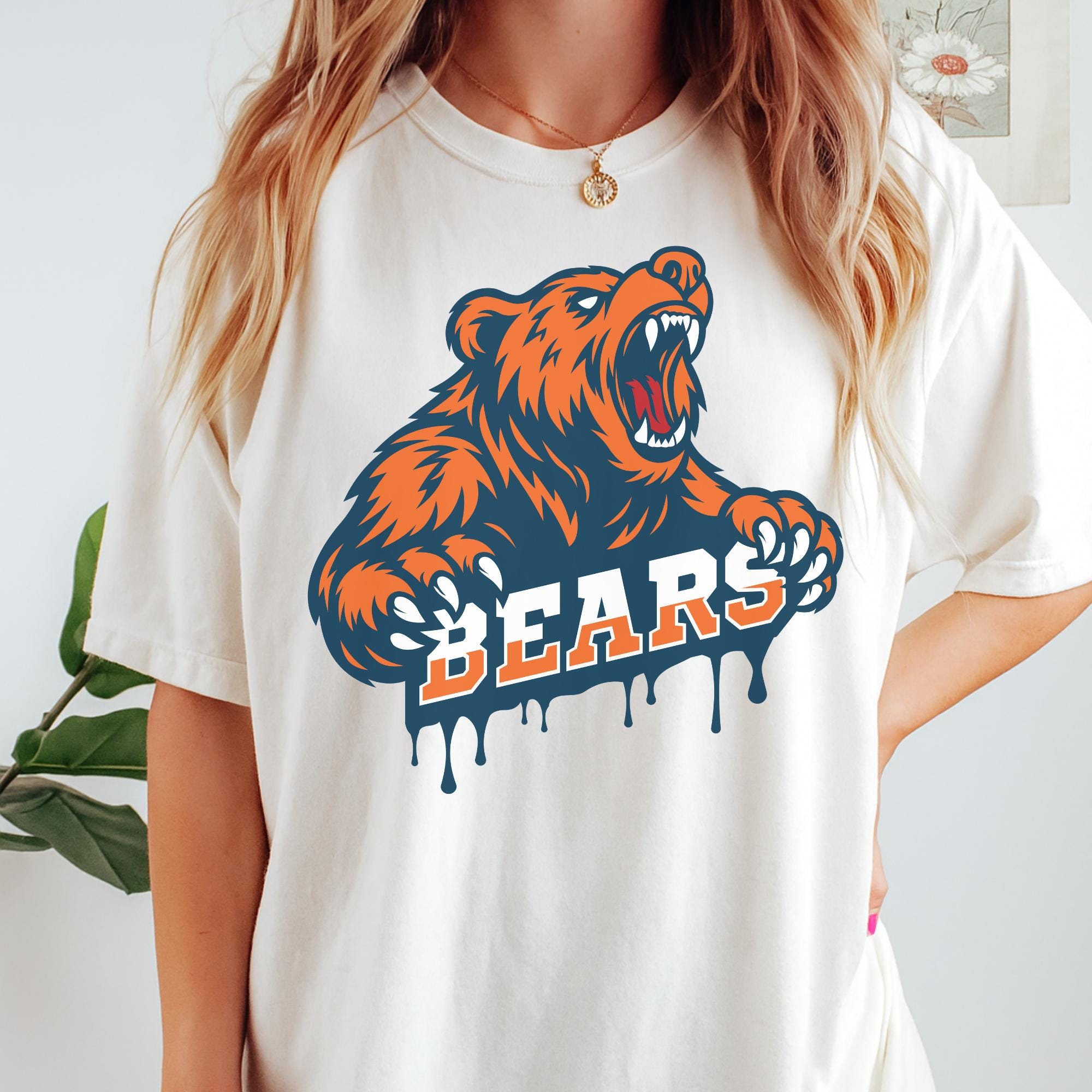 25 Bears SVG PNG Bundle, Bears Cut File Cricut, Bears Mascot, Bears ...