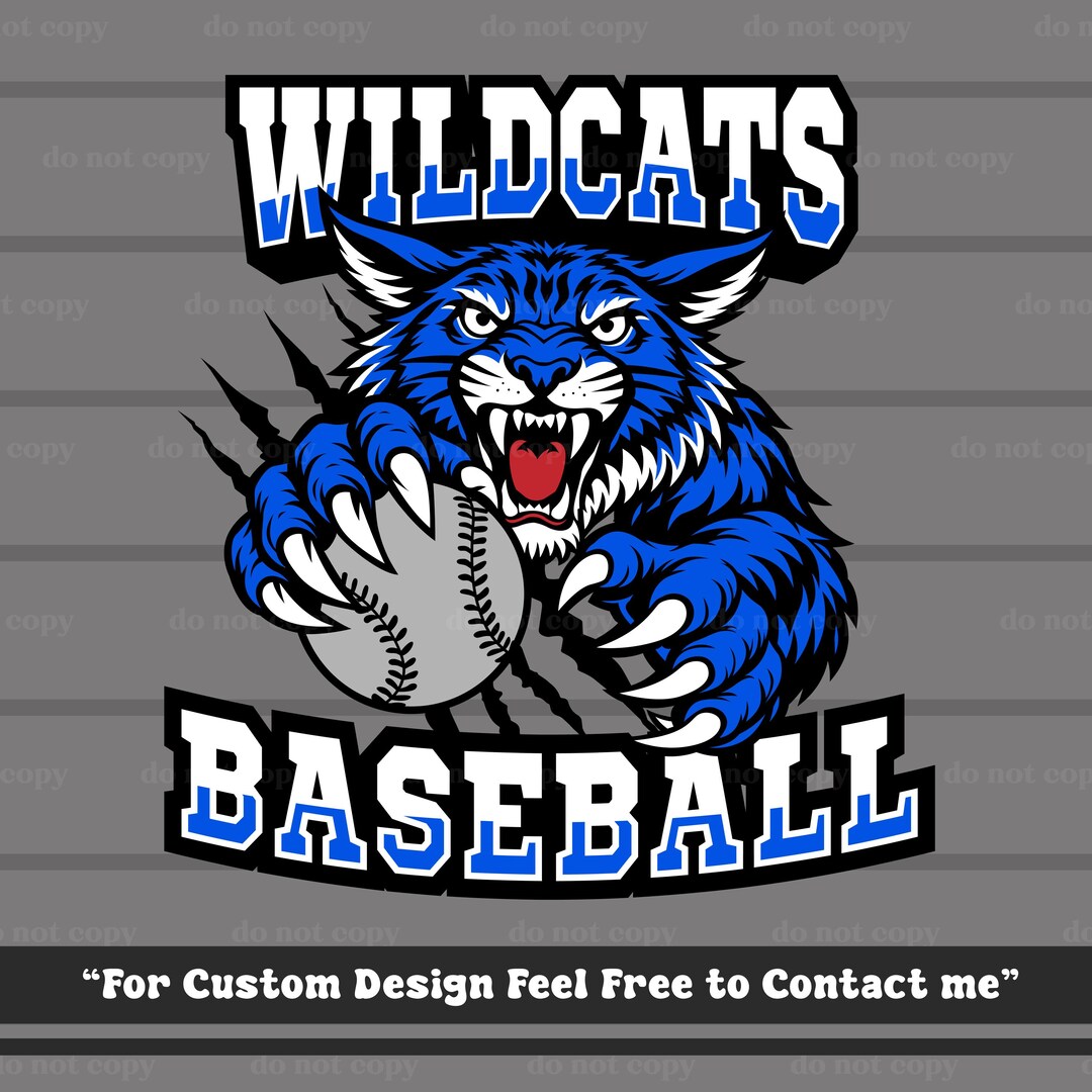 Wildcats SVG, Wildcats PNG, Wildcats Svg Cricut Cut File, Blue Wildcats ...