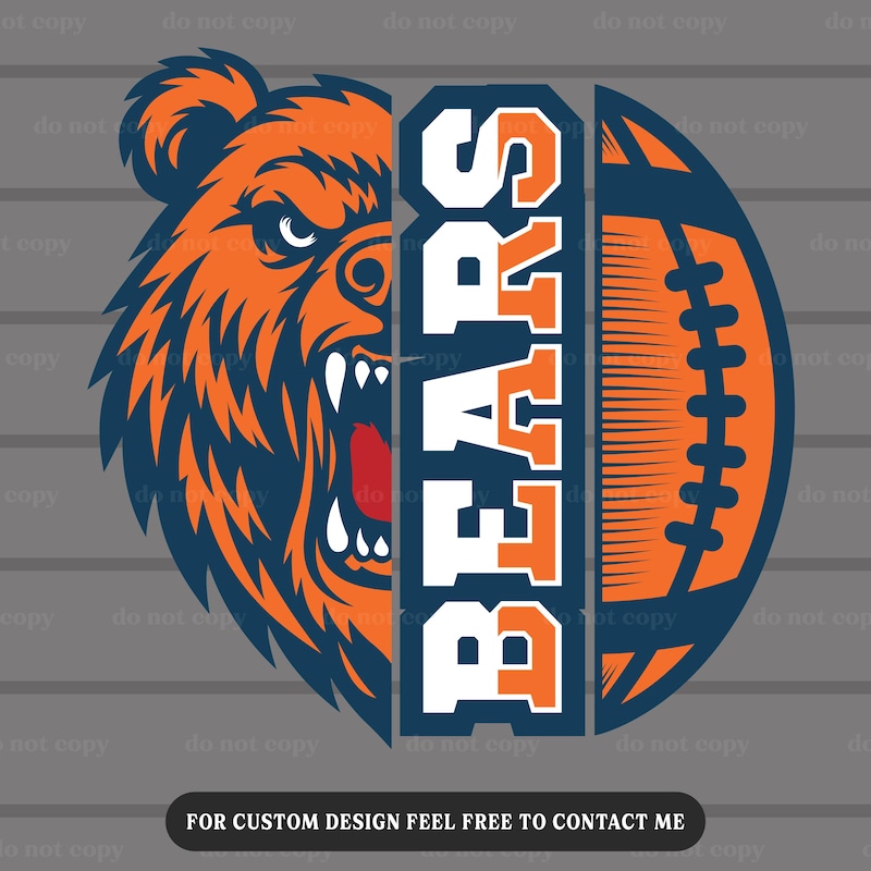Bear Mascot Svg - Etsy