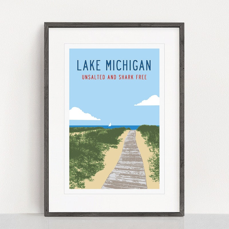 Lake Michigan Wall Art - Etsy
