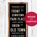 TRAVERSE CITY, Michigan Subway Art, Michigan Wall Art, Subway Sign ...