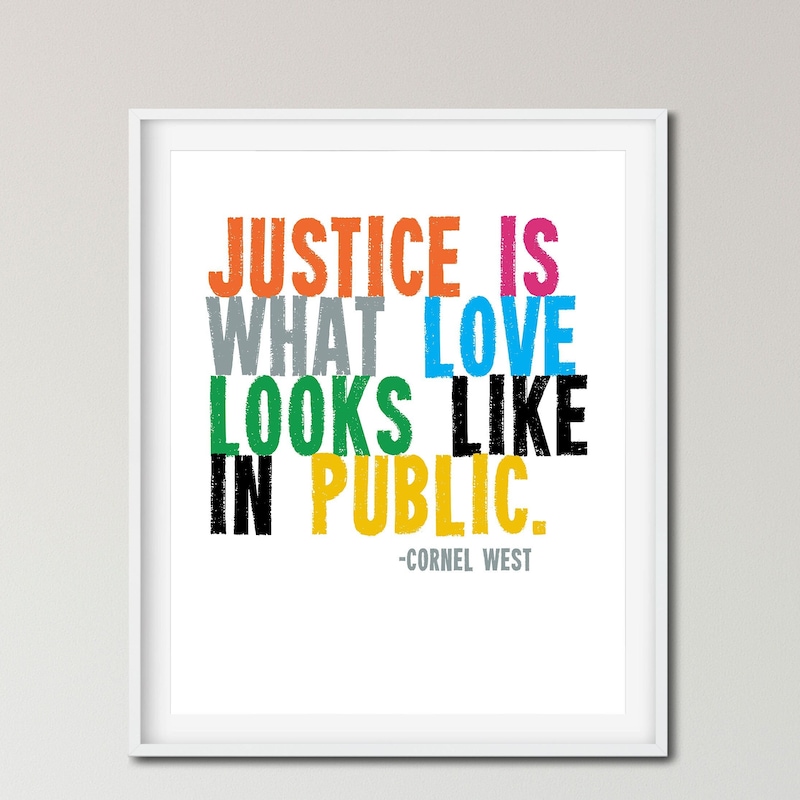 Social Justice Poster - Etsy