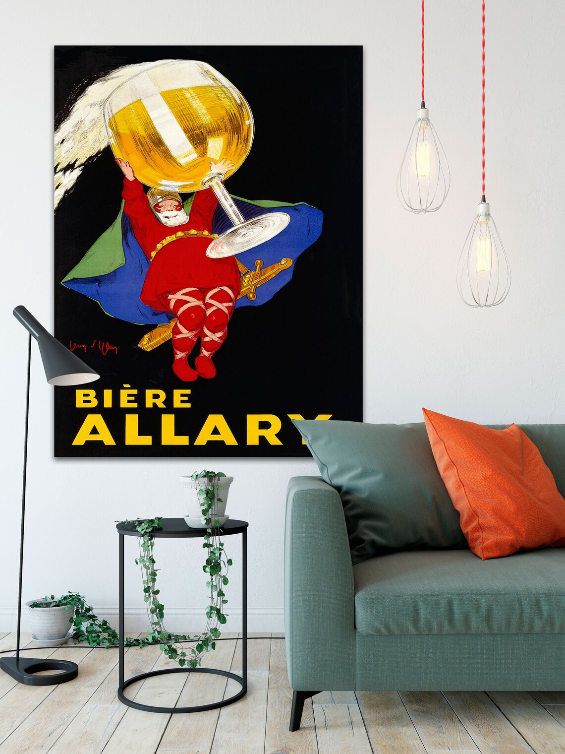 OVERSIZED Canvas Advertising Poster Large Beer Poster Biere - Etsy