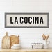 LA COCINA Sign, Spanish Kitchen Decor, Mexican Wall Art, Wood Kitchen ...