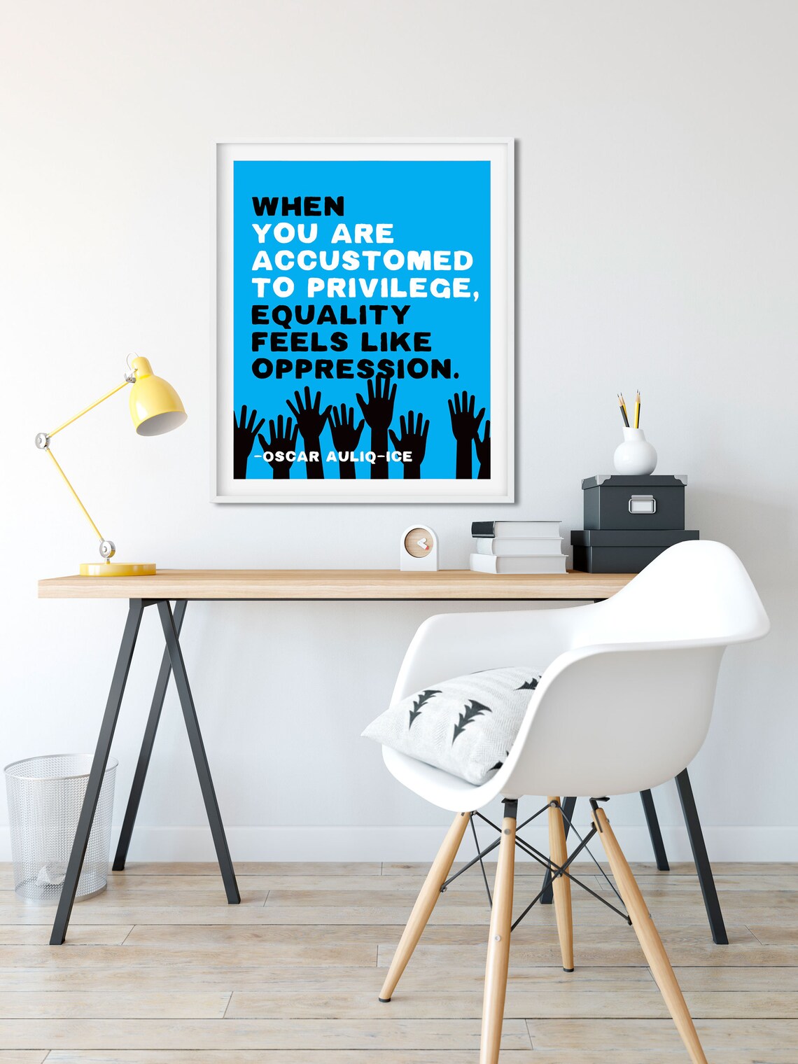 RACIAL EQUALITY POSTER, Educational Poster, White Privilege ...