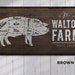 CUSTOM Last Name Sign, Farmhouse Sign, Country Decor, Rustic Wall Decor ...