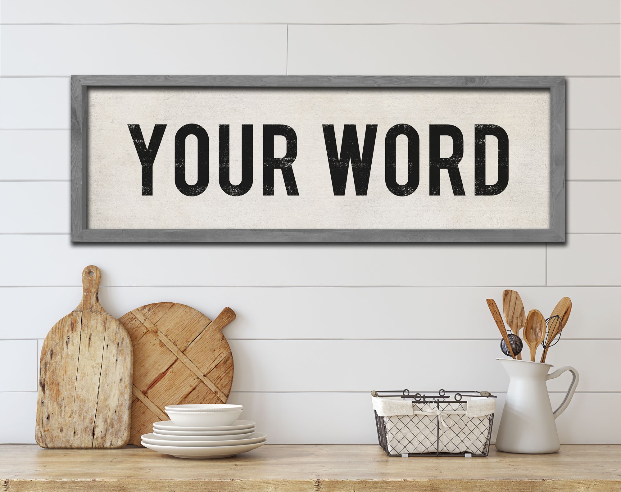 PERSONALIZED Sign Custom Hand Painted Wood Sign With Your Own | Etsy