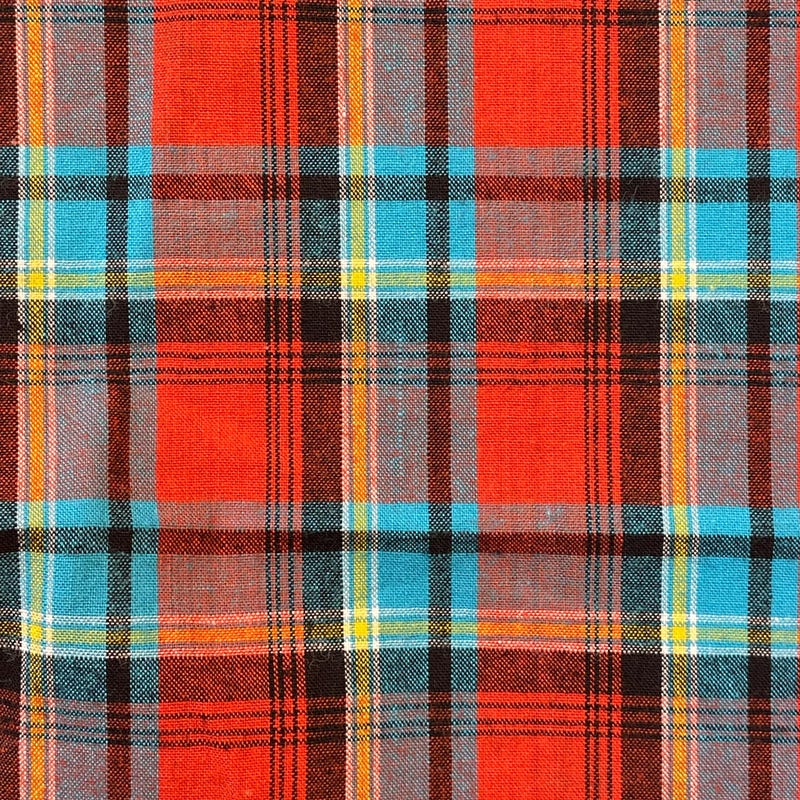 Madras Plaid Fabric - Etsy