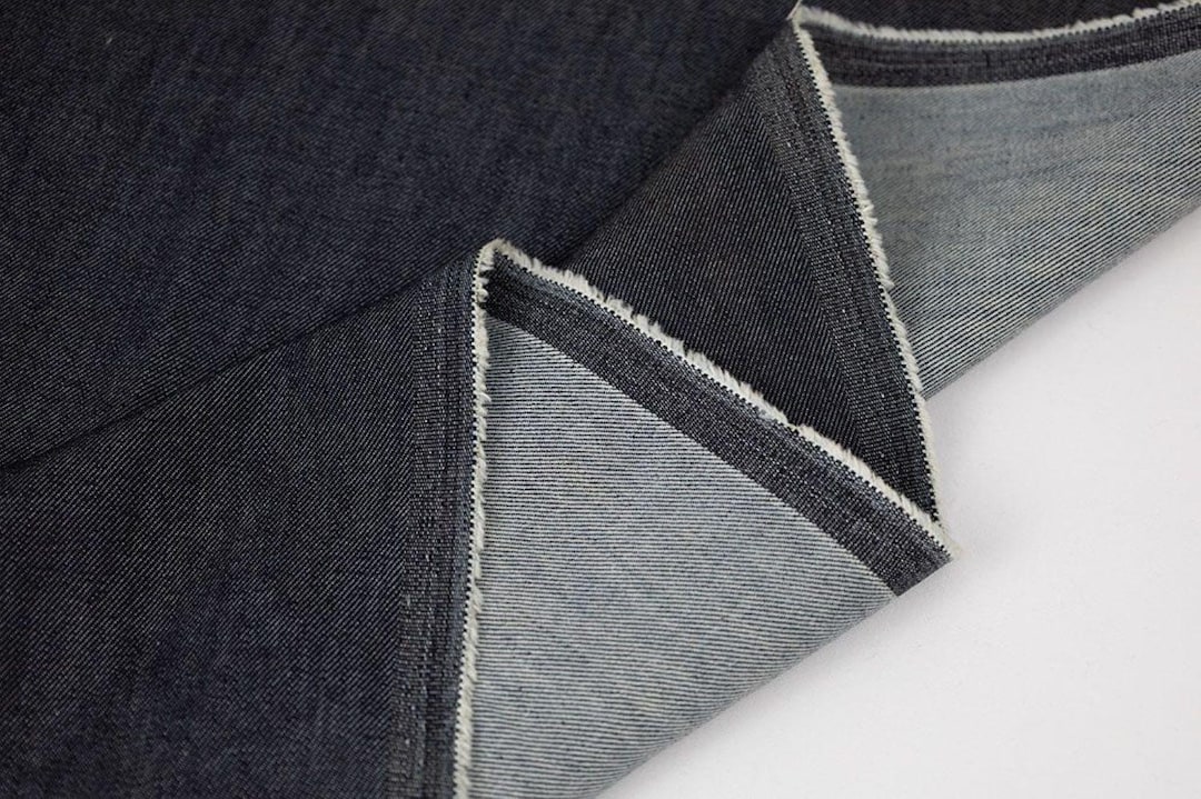 Denim Fabric - Union Denim Classic Blue 12oz Sturdy - Sold in 1/2 Yard ...