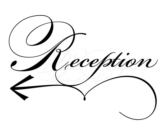 8 X 10 Instant Download Printable Digital Wedding Reception - Etsy