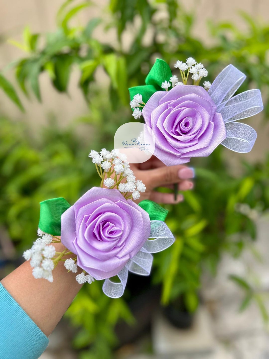 Grad Corsage and Boutonnière Combo - Etsy