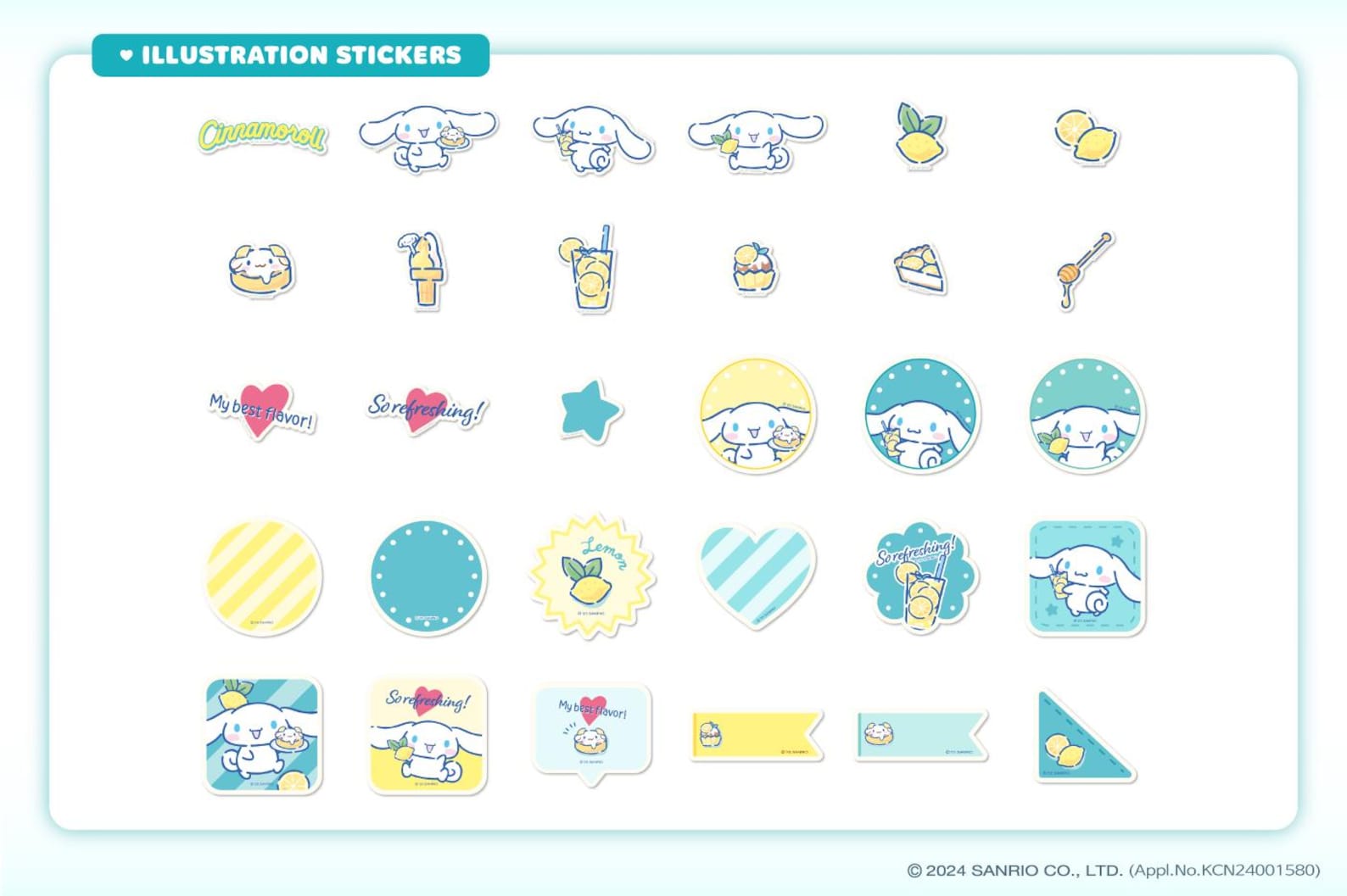 Cinnamoroll Dessert Time Digital Sticker Pack | Sanrio iPad Planner ...