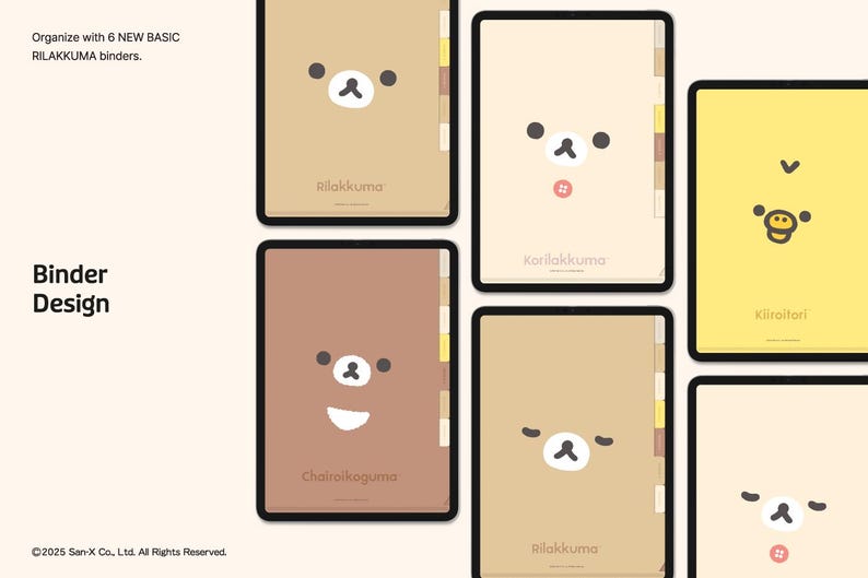 Rilakkuma All in One Digital Notebook | iPad and Android Tablet ...