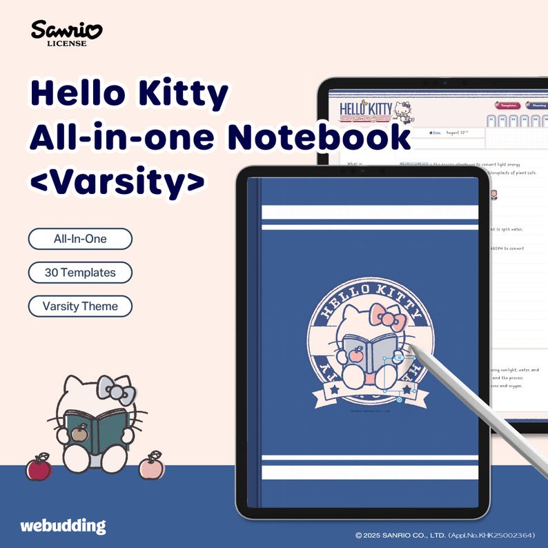 Hello Kitty All in One Digital Notebook | Sanrio iPad and Android ...
