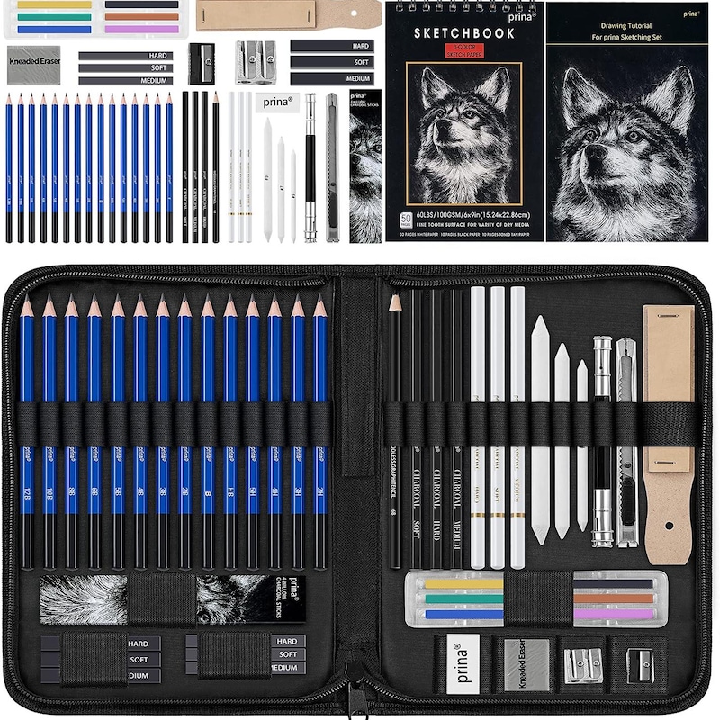 Graphite Drawing Kit - Etsy