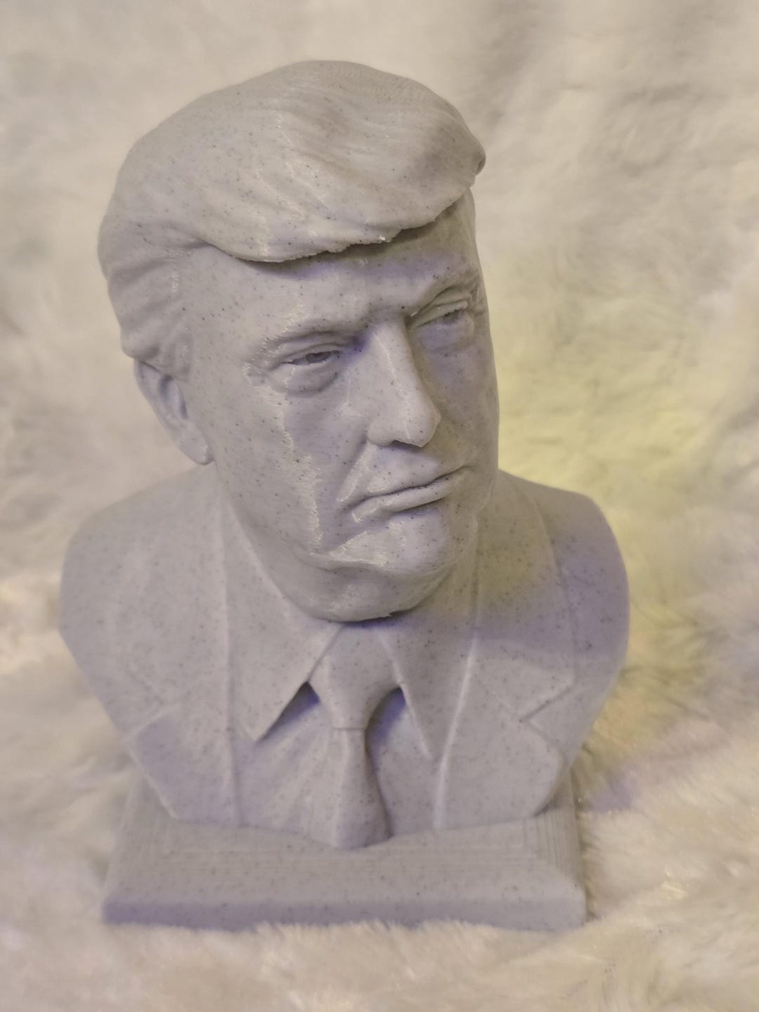 Donald Trump Bust – 3D Printed President Sculpture | Trump Desk Decor ...