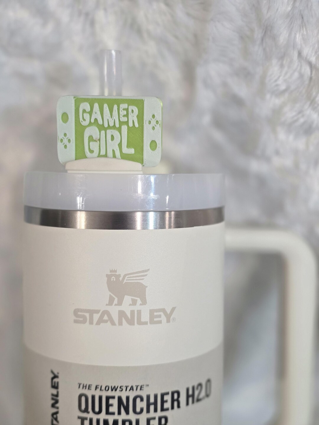 Gamer Girl Straw Topper Slider for Stanley 30 and 40oz Quencher ...