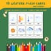 Weather Flashcards for Kids – Printable for Preschool & Kindergarten - Etsy