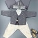 Boy’s Hanbok Set (style E) | Korean Outfit for First Birthday, Lunar ...