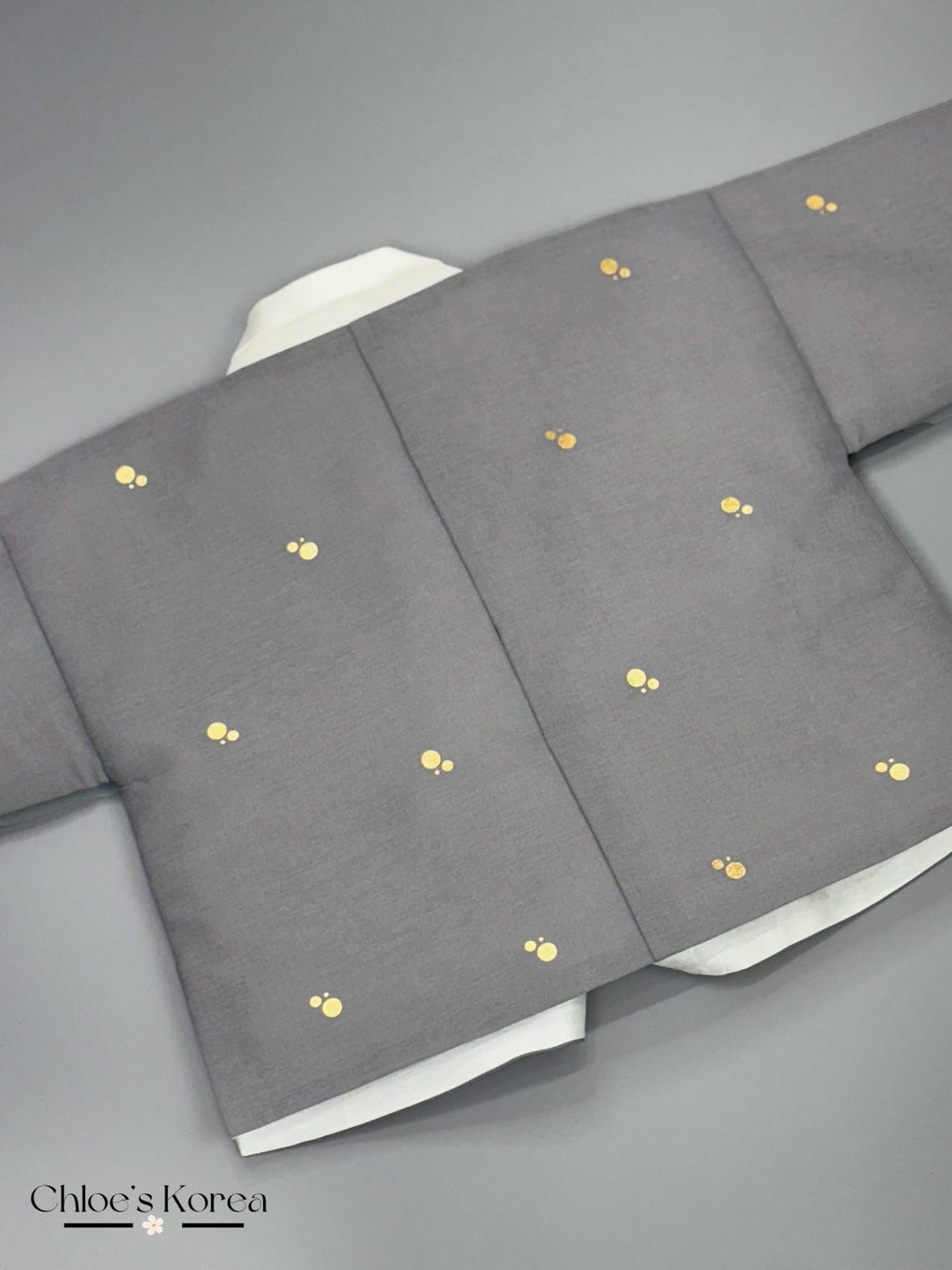Boy’s Hanbok Set (style E) | Korean Outfit for First Birthday, Lunar ...