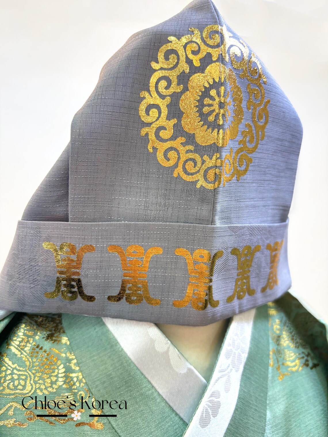 Boys' Royal Hanbok Set: Dragon Embroidery, Korean First Birthday Outfit ...