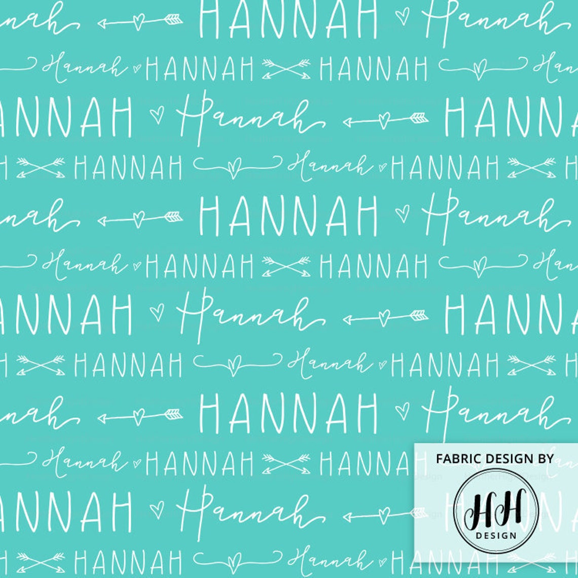 Girls Personalized Name Fabric / Name Fabric / Newborn Baby - Etsy