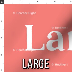 Personalized Name Fabric / You Pick Font + Color Personalized Fabric ...