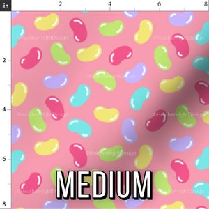 Jelly Bean Easter Fabric by the Yard Rainbow Easter Holiday Jelly Bean ...