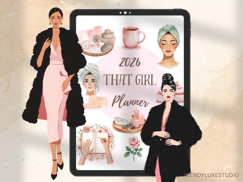 That Girl 2026 Digital Planner | Daily, Weekly & Monthly Planner | Free ...