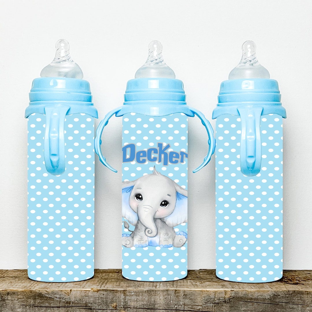 Personalized Baby Bottle Tumbler, Baby Shower Gift, Baby Boy Bottle ...