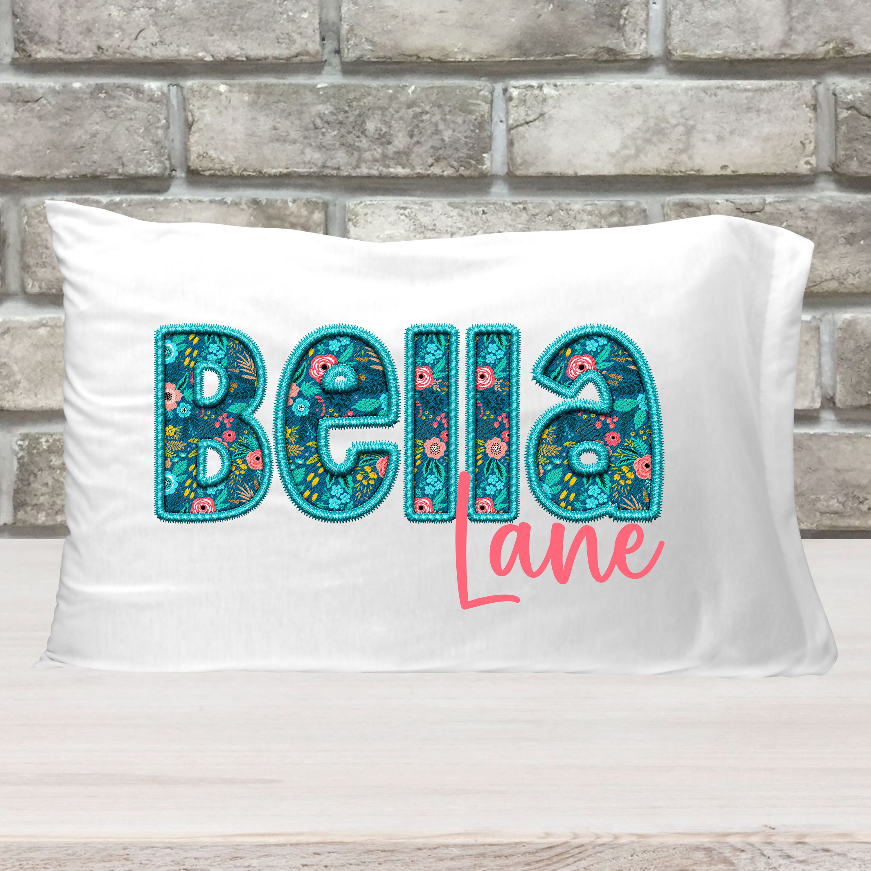 Personalized Kids Pillow Case, Girls Personalized Pillowcase, Girls ...