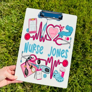 Personalized Nurse Clipboard, Nurse Gift, Nurse Appreciation Gift, Gift ...