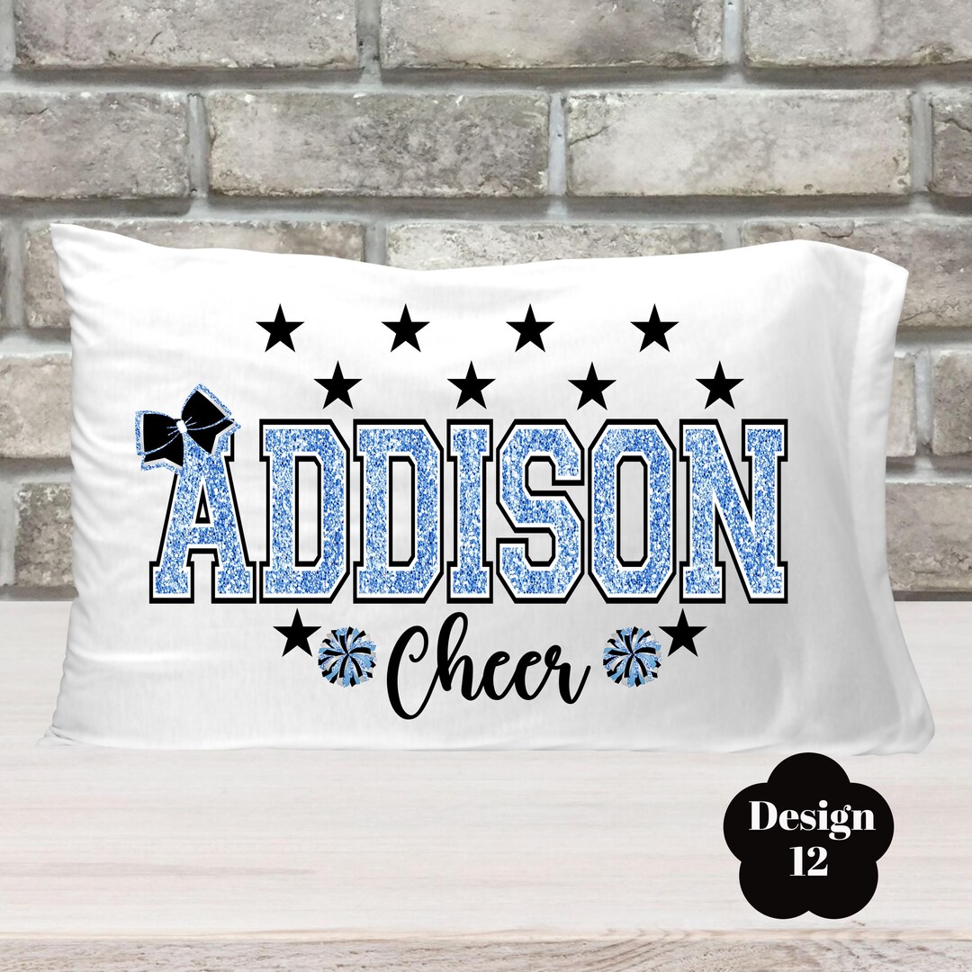 Cheer Team Gift, Cheer Pillowcase, Gift for Cheerleader, Cheerleader ...