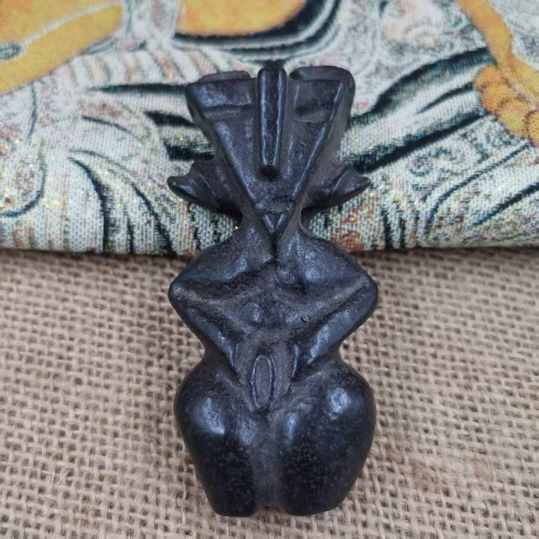 Natural Meteorite Ancient Human Skeleton Skull Jade Good Luck Feng Shui ...
