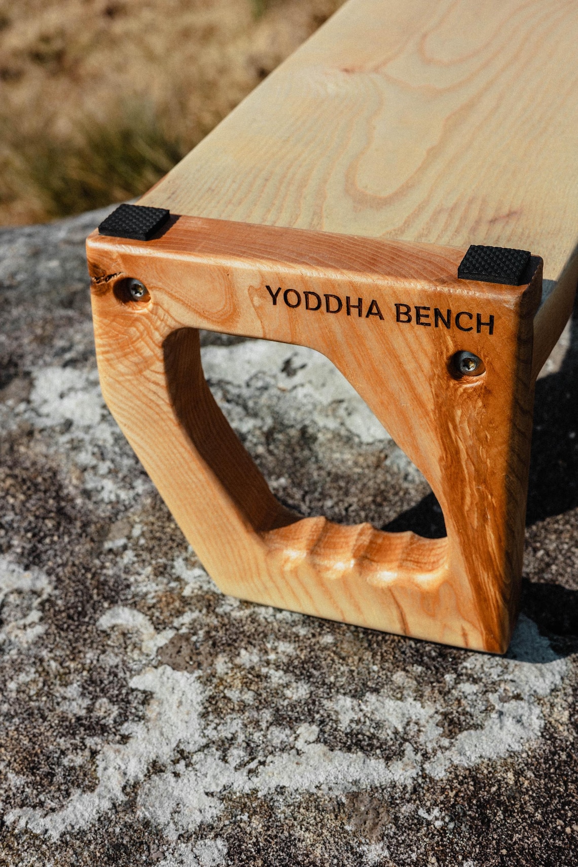 Handcrafted Wooden Seiza Meditation Bench – Yoga Stool & Push-up ...