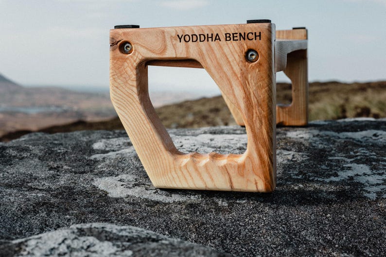 Handcrafted Wooden Seiza Meditation Bench – Yoga Stool & Push-up ...