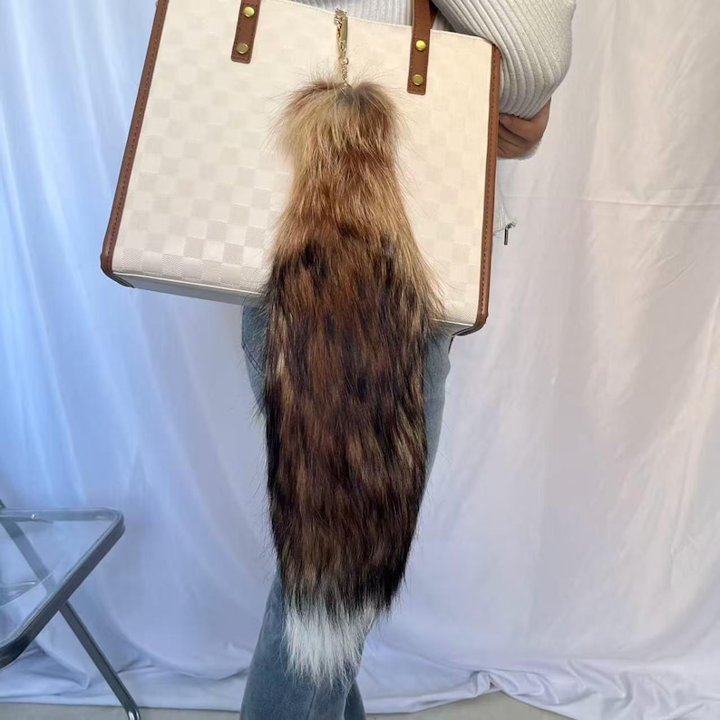 19” Red Fox Tails Therian Tails Ethical Taxidermy Tail Cosplay: Brown ...