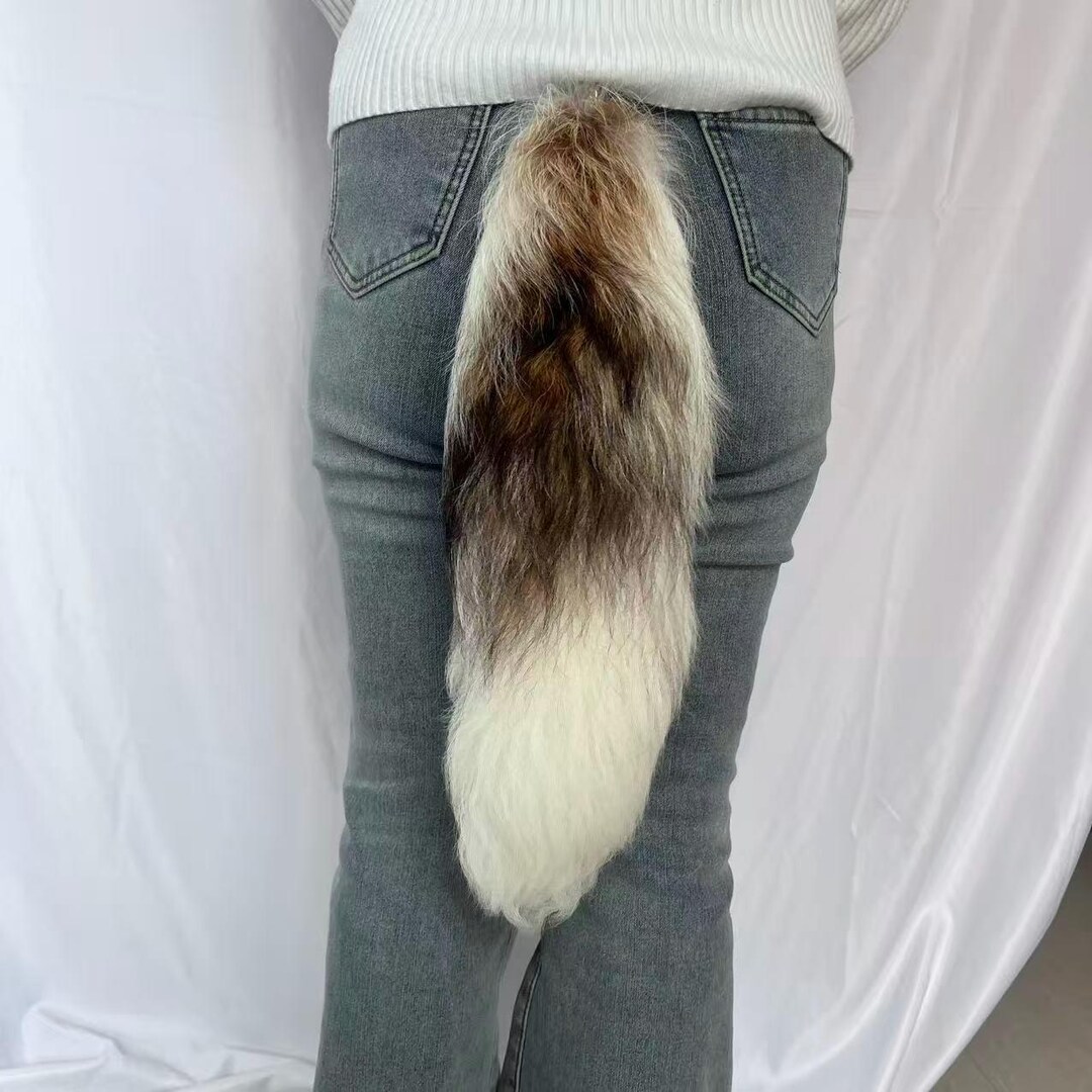 17” Big Red Fox Tails Therian Tails Ethical Taxidermy Tail Cosplay ...
