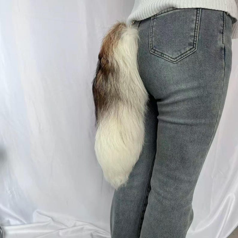 17” Big Red Fox Tails Therian Tails Ethical Taxidermy Tail Cosplay ...