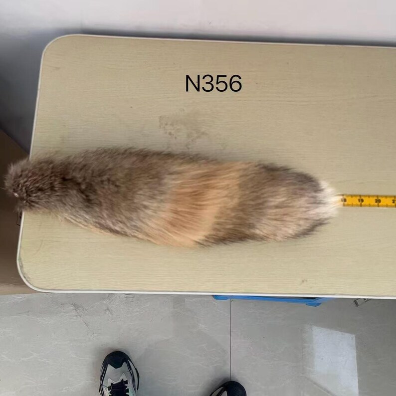 17” to 18" Fox Tails Therian Tails Ethical Taxidermy Tail Cosplay: Gold ...