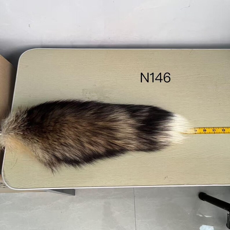 18” Big Fox Tails Therian Tails Ethical Taxidermy Tail Cosplay: Brown ...