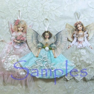 11 Angel Heads to Make Your Own, Fronts and Backs Digital Download - Etsy