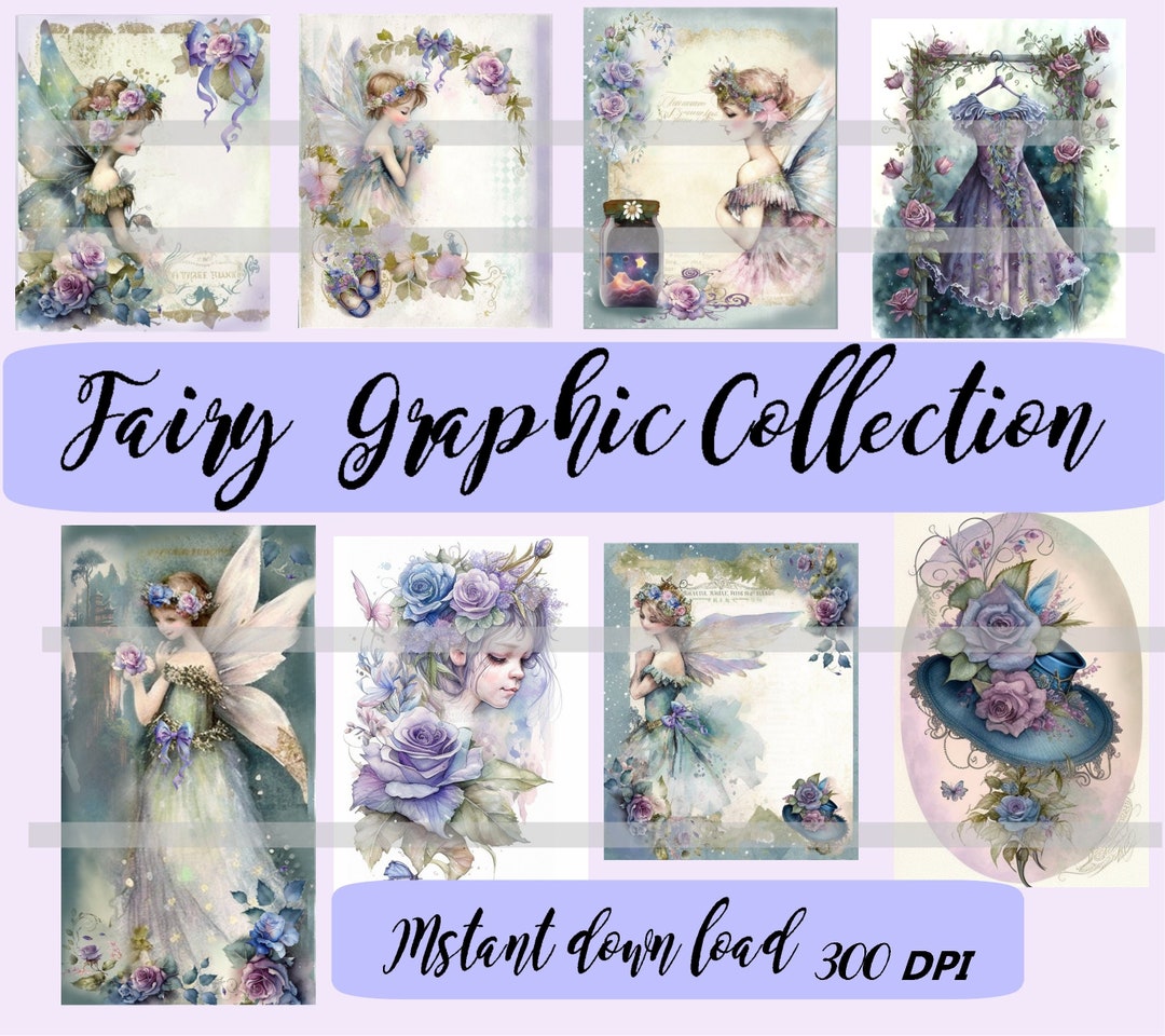 Collection of Fairy Graphics, All Images Are Shown That You Will ...