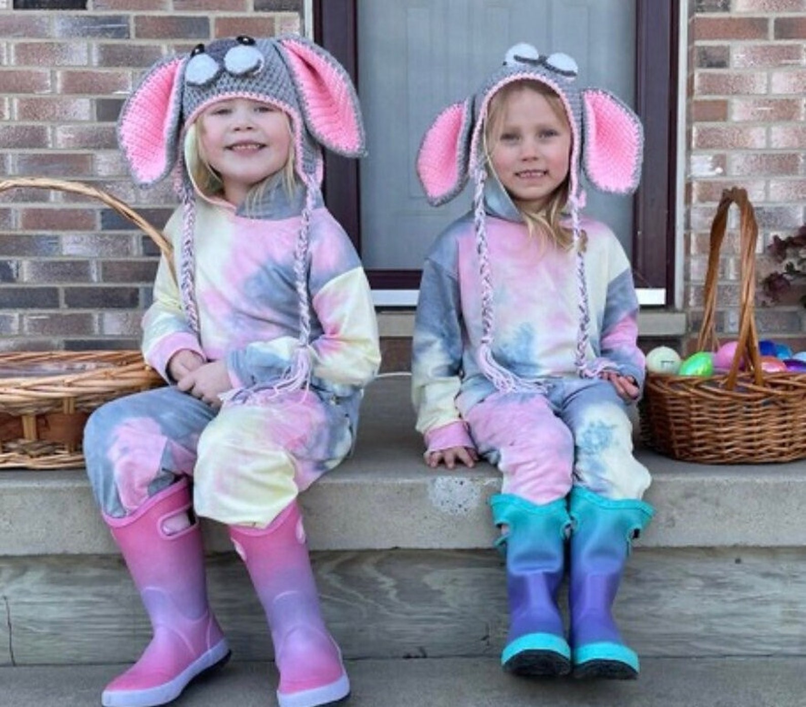 Bunny Hat Rabbit Hat Animal Hat Easter Hat Floppy Ear - Etsy