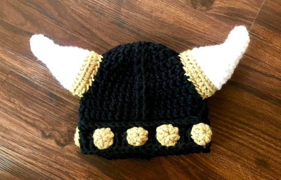 Viking Hat Crochet Pattern For Baby