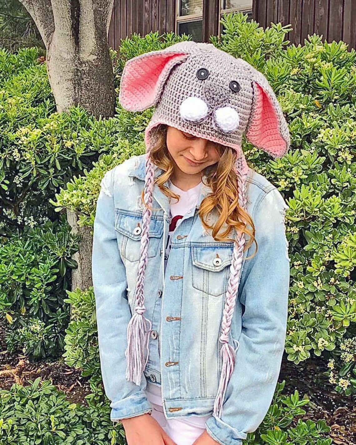 Bunny Hat Rabbit Hat Animal Hat Easter Hat Floppy Ear | Etsy