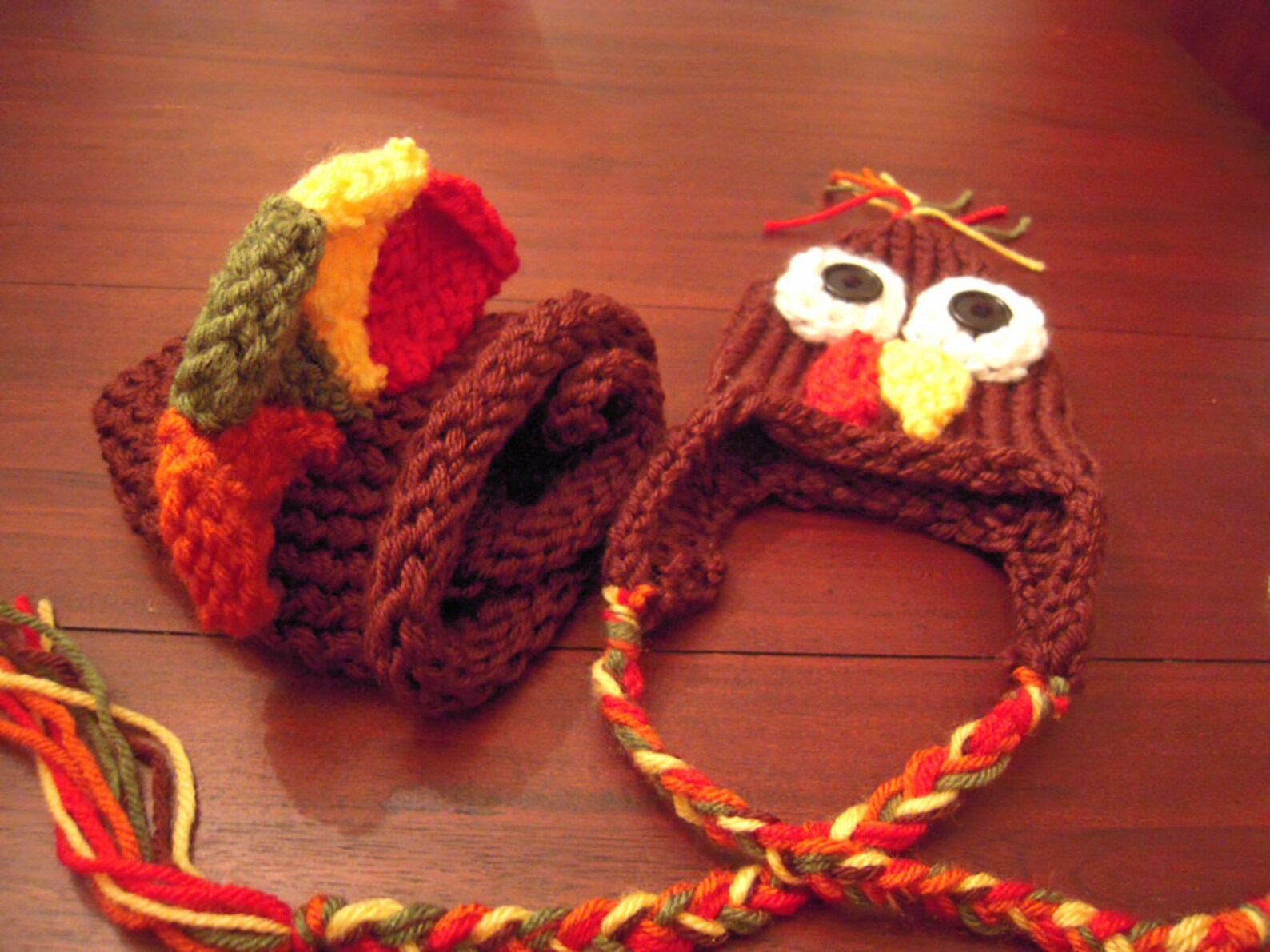 Turkey Hat Diaper Cover Set Thanksgiving Turkey - Etsy